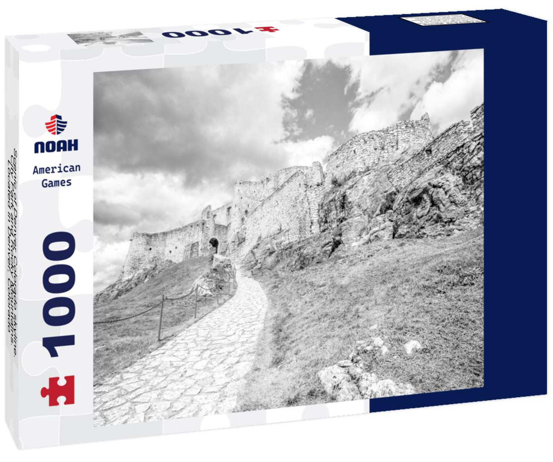 Noah Jigsaw Puzzle Scenic of Denver Colorado skyline. City Park and ...
