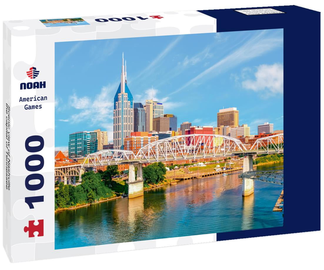 Noah Jigsaw Puzzle Scenic view of Nashville, the capital of Tennessee ...