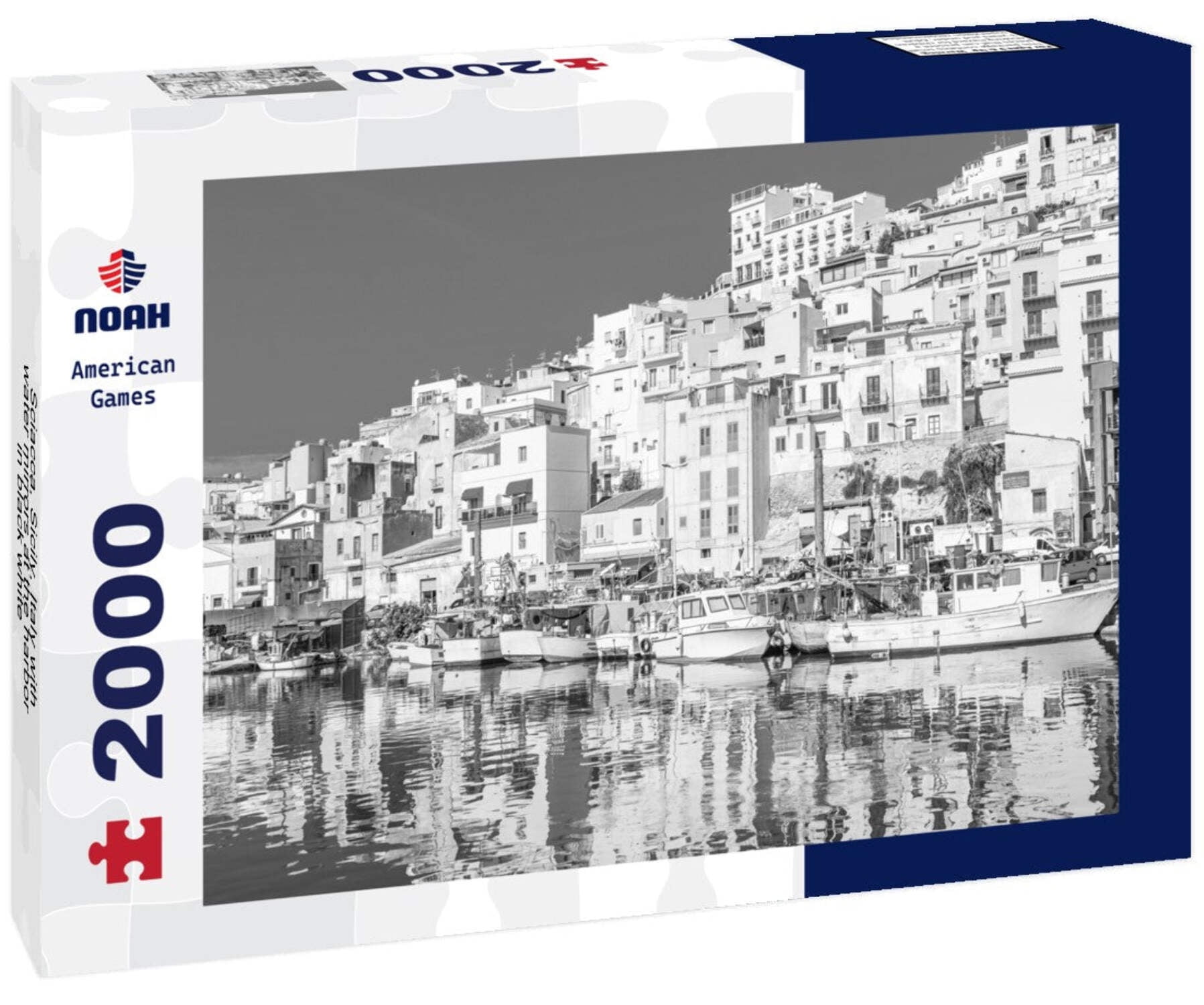 Noah Jigsaw Puzzle Sciacca, Sicily, Italy with water mirrors at the ...