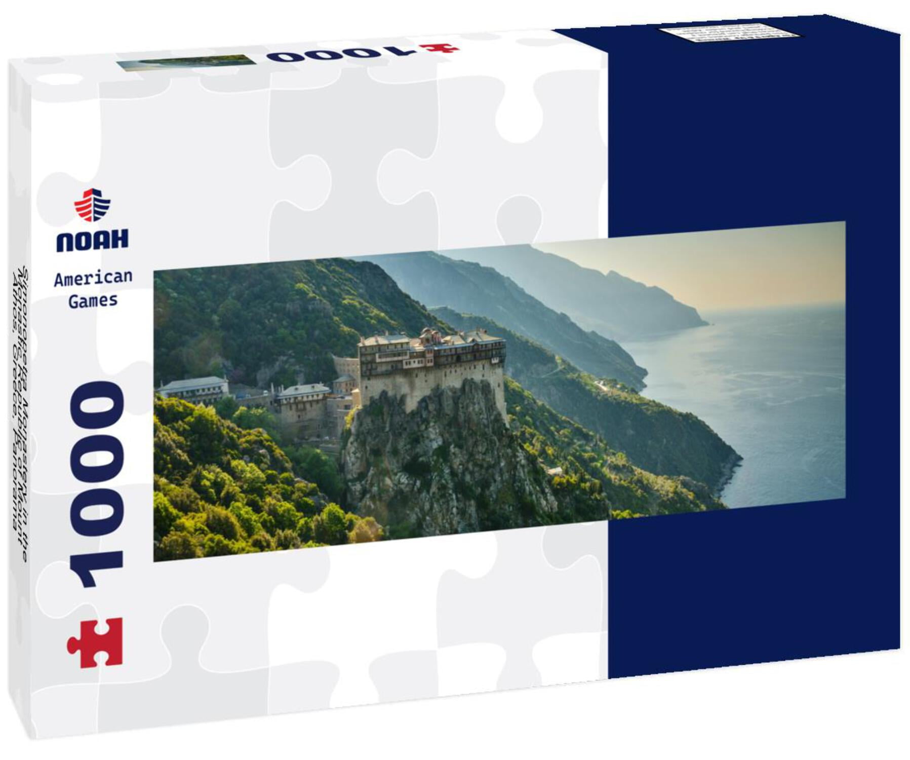 Noah Jigsaw Puzzle Simonopetra Monastery in the Monastic Republic of ...