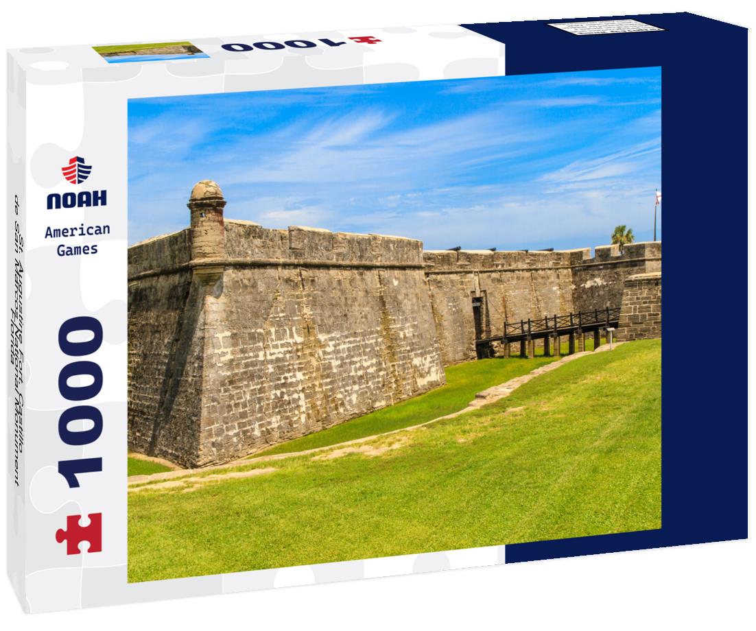 Noah Jigsaw Puzzle St. Augustine Fort, Castillo de San Marcos National ...