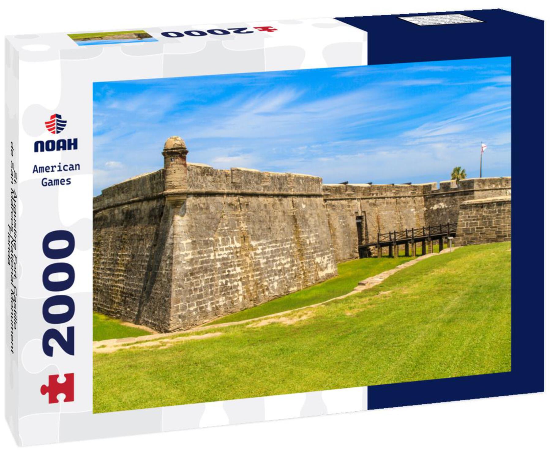 Noah Jigsaw Puzzle St. Augustine Fort, Castillo de San Marcos National ...
