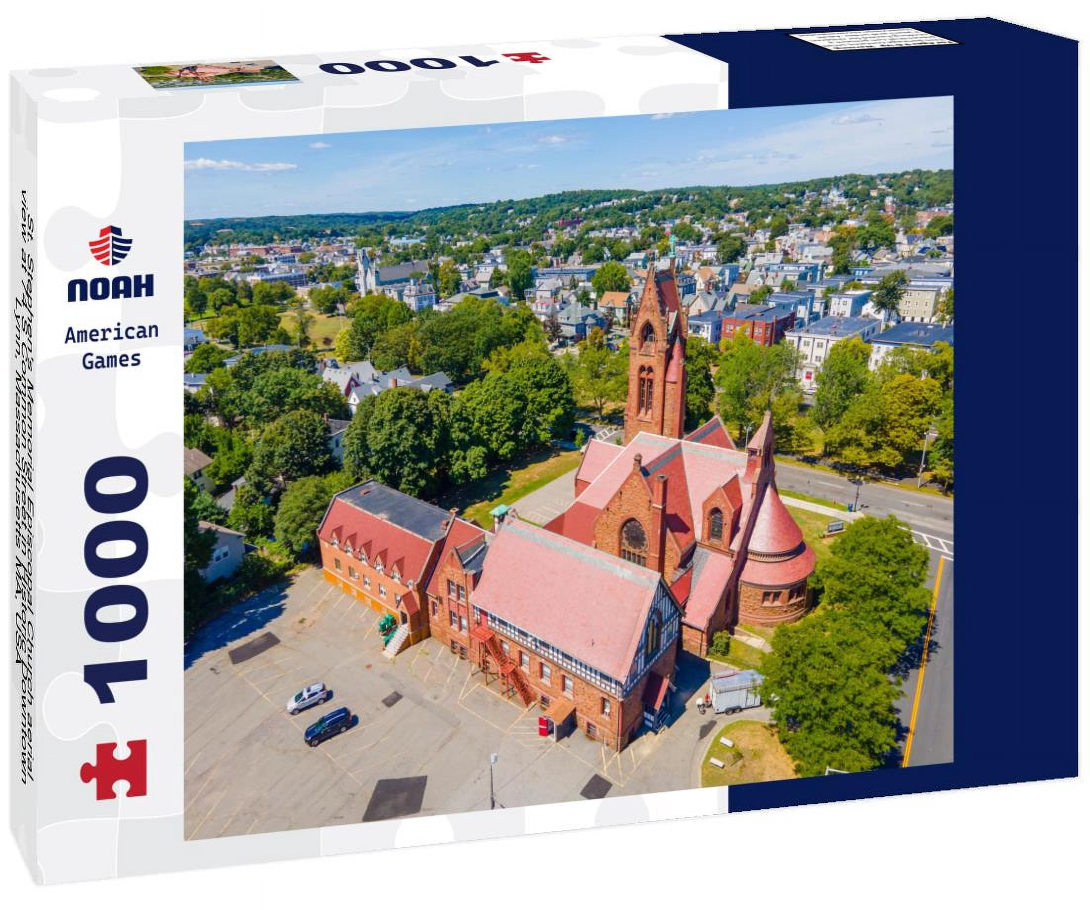 Noah Jigsaw Puzzle St. Stephen's Memorial Episcopal Church aerial view ...