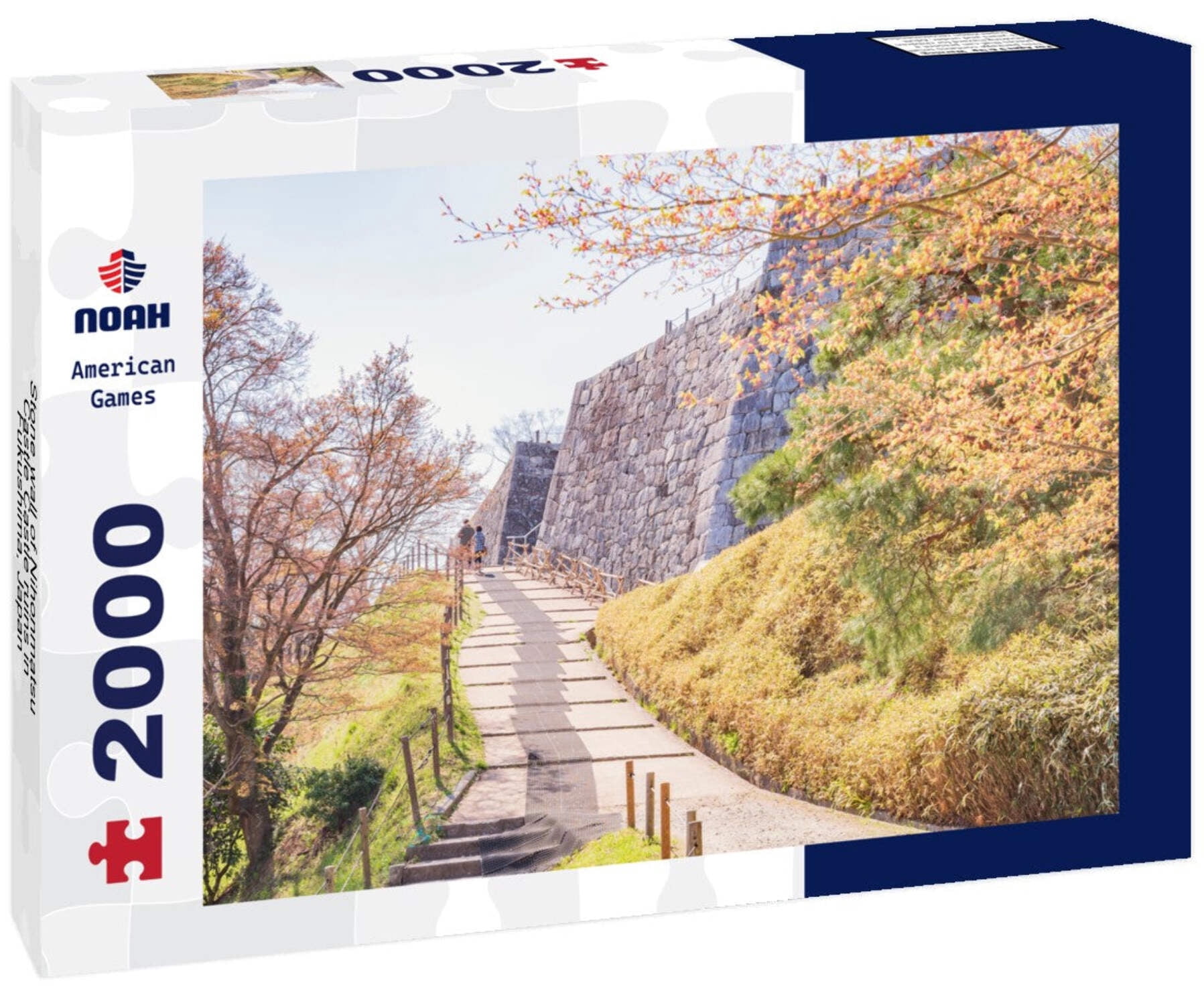 Noah Jigsaw Puzzle Stone wall of Nihonmatsu Castle Castle ruins in ...