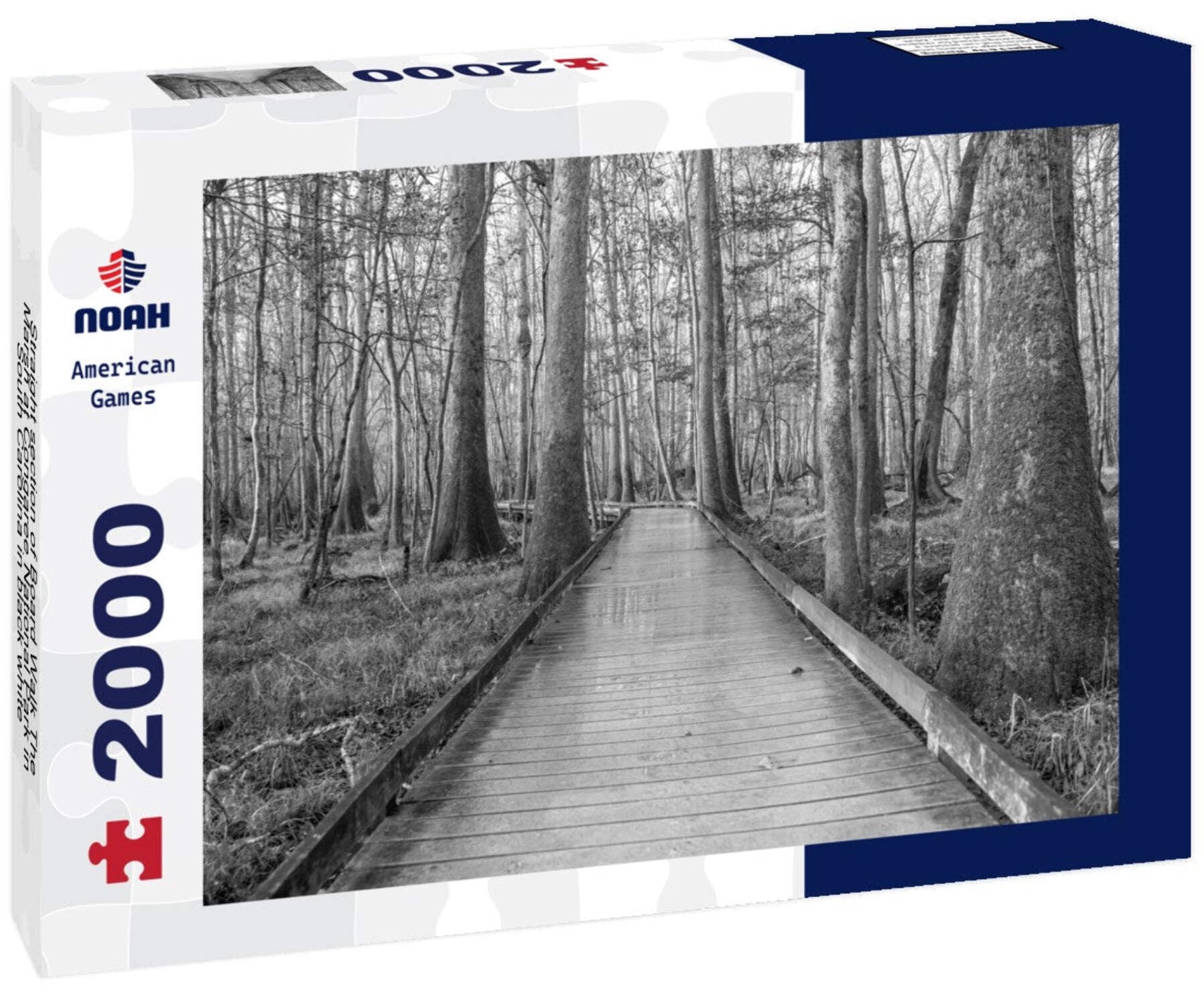 Noah Jigsaw Puzzle Straight section of Board Walk The Marsh at Congaree ...