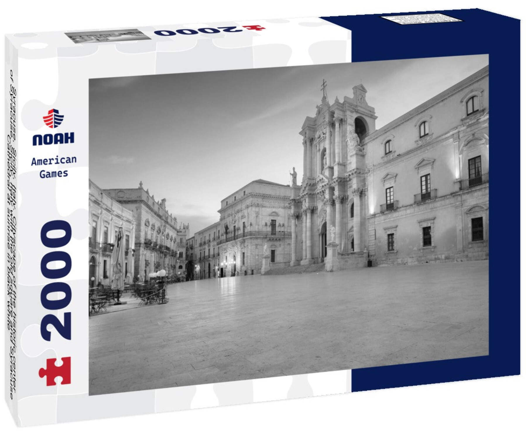 Noah Jigsaw Puzzle Syracuse, Sicily, Italy. Cityscape of the historic ...