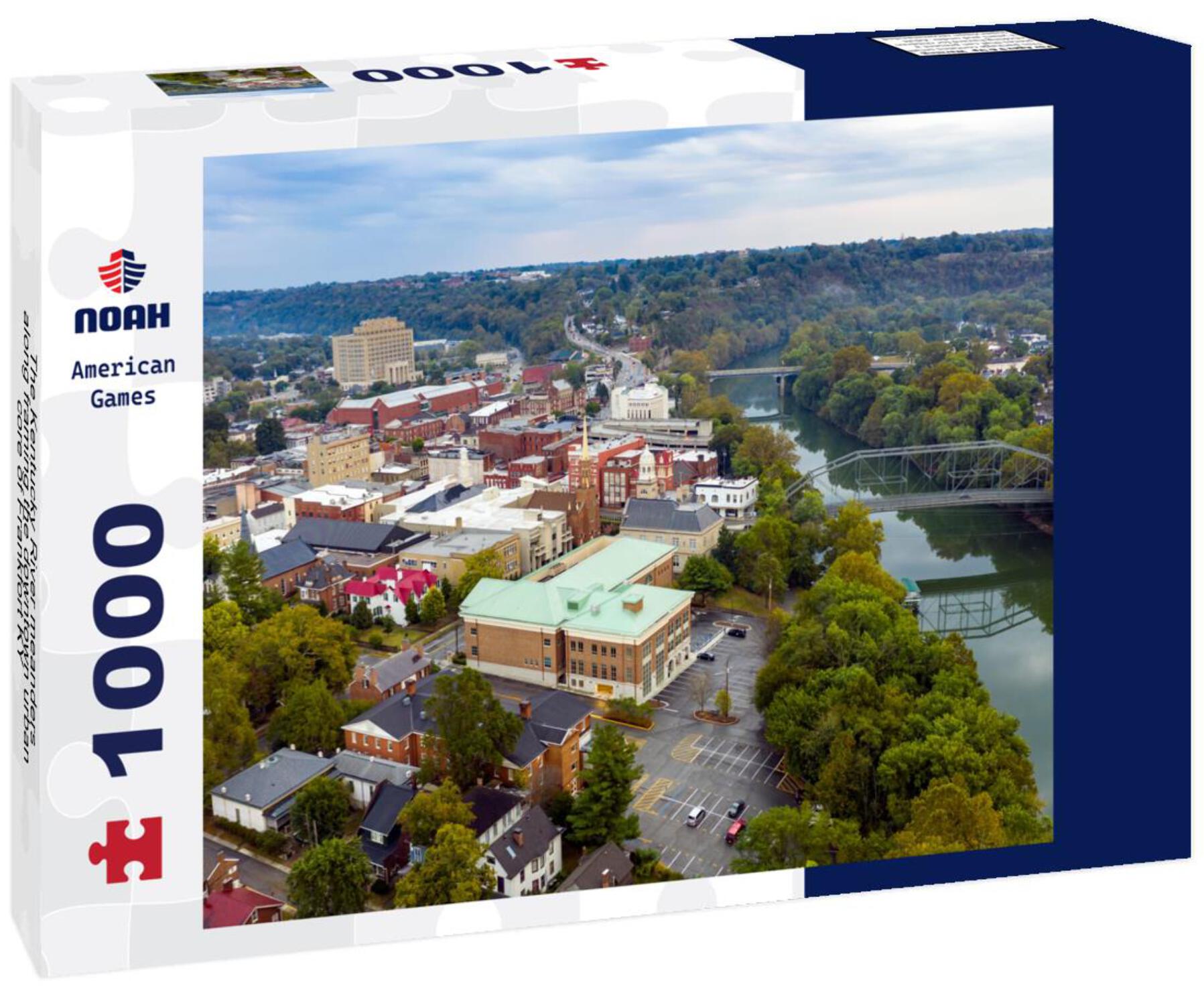 Noah Jigsaw Puzzle The Kentucky River meanders along framing the ...