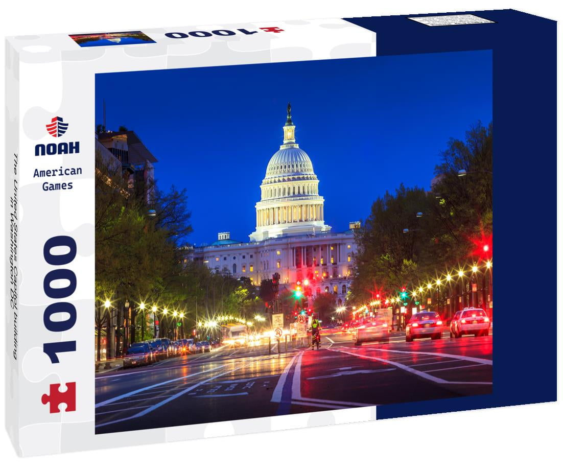 Noah Jigsaw Puzzle The United States Capitol building in Washington DC ...