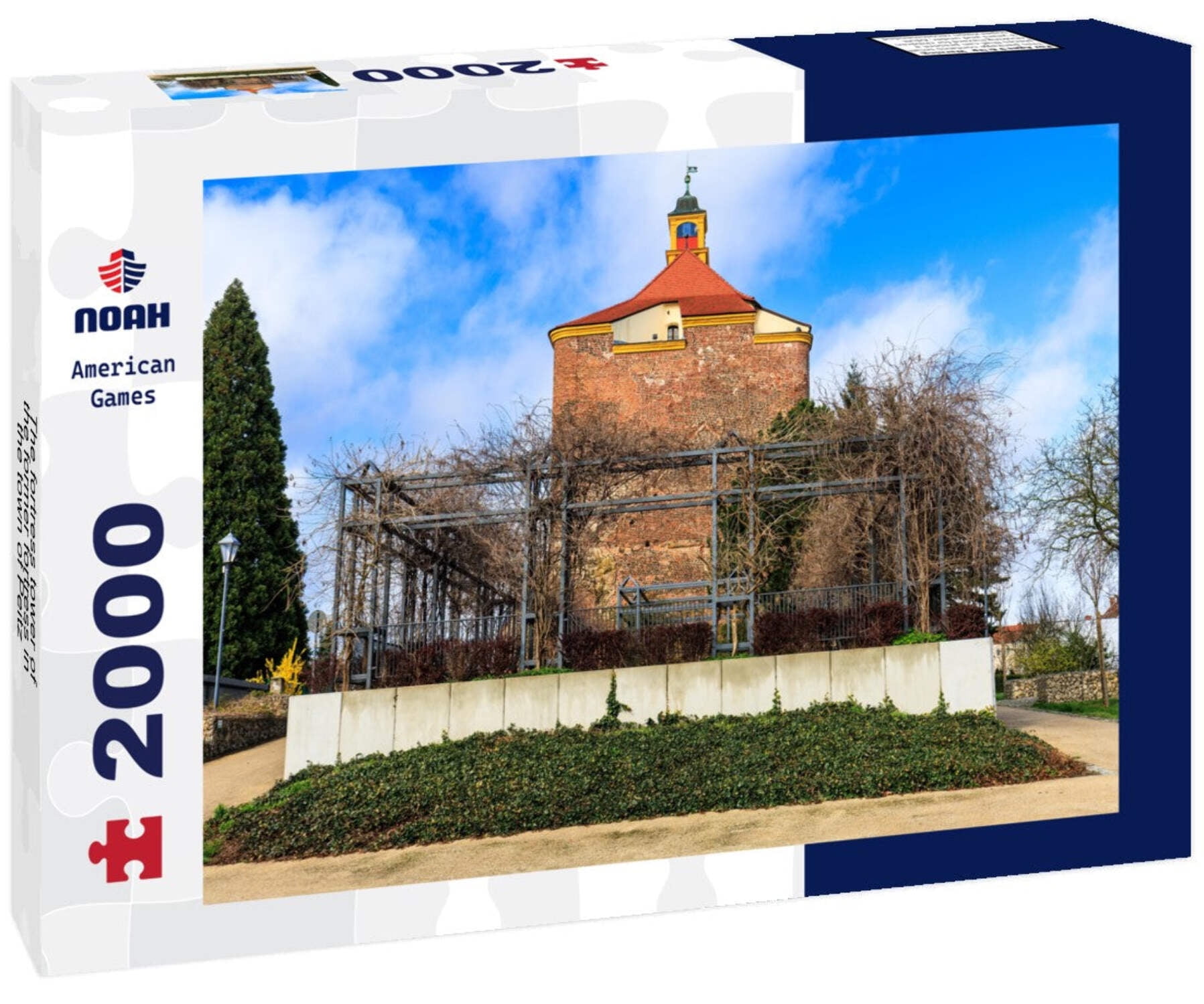 Noah Jigsaw Puzzle The fortress tower of the former fortress in the ...