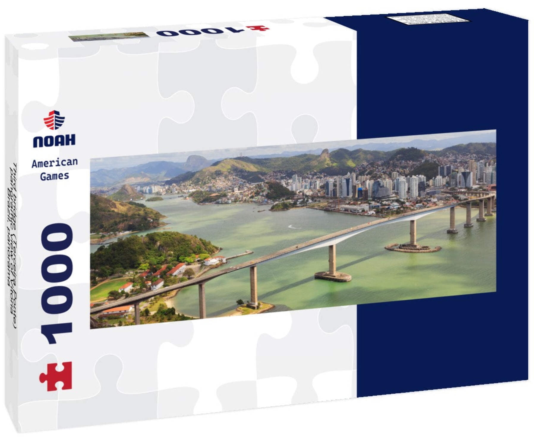 Noah Jigsaw Puzzle Third bridge (Terceira Ponte), panoramic view of ...