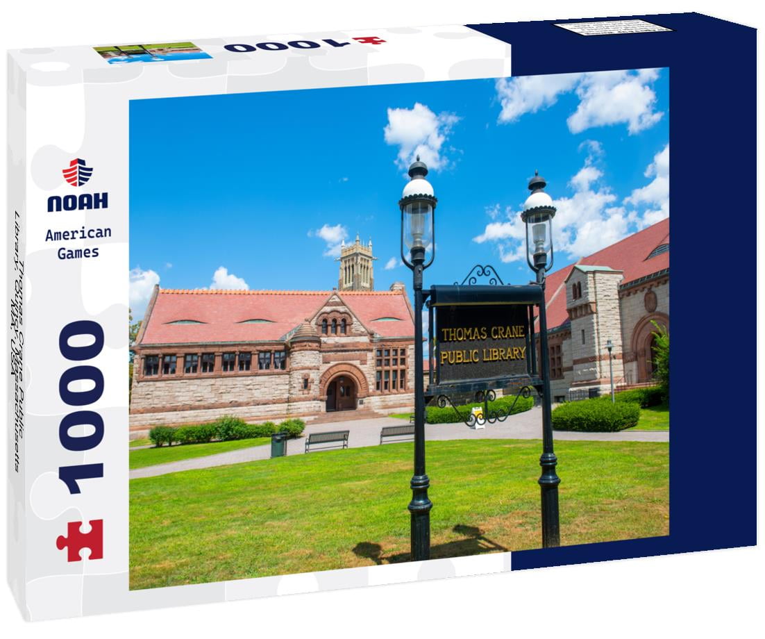 Noah Jigsaw Puzzle Thomas Crane Public Library, Quincy, Massachusetts ...