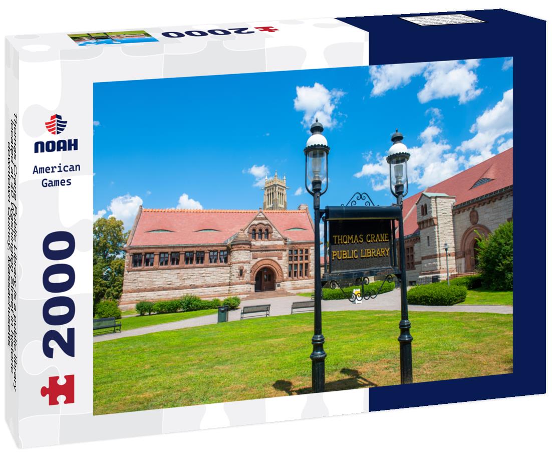 Noah Jigsaw Puzzle Thomas Crane Public Library is a public library located at 40 Washington ...