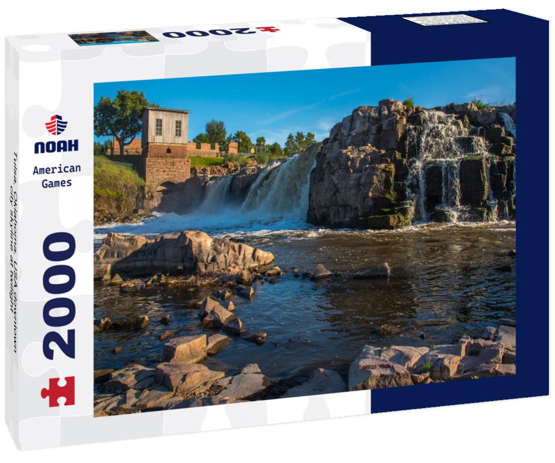 Noah Jigsaw Puzzle Tulsa, Oklahoma, USA downtown city skyline at ...