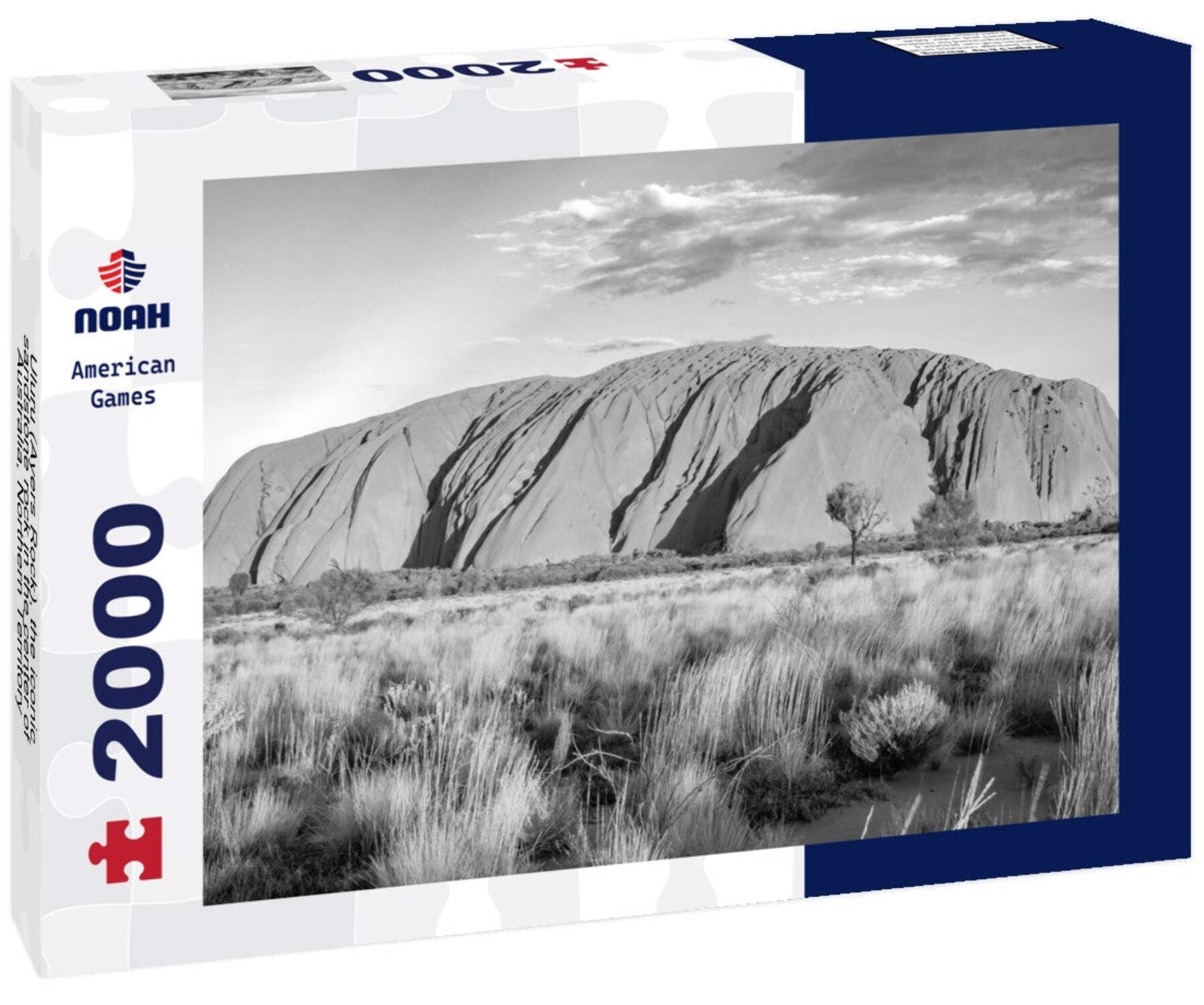 Noah Jigsaw Puzzle Uluru (Ayers Rock), the iconic sandstone rock in the ...