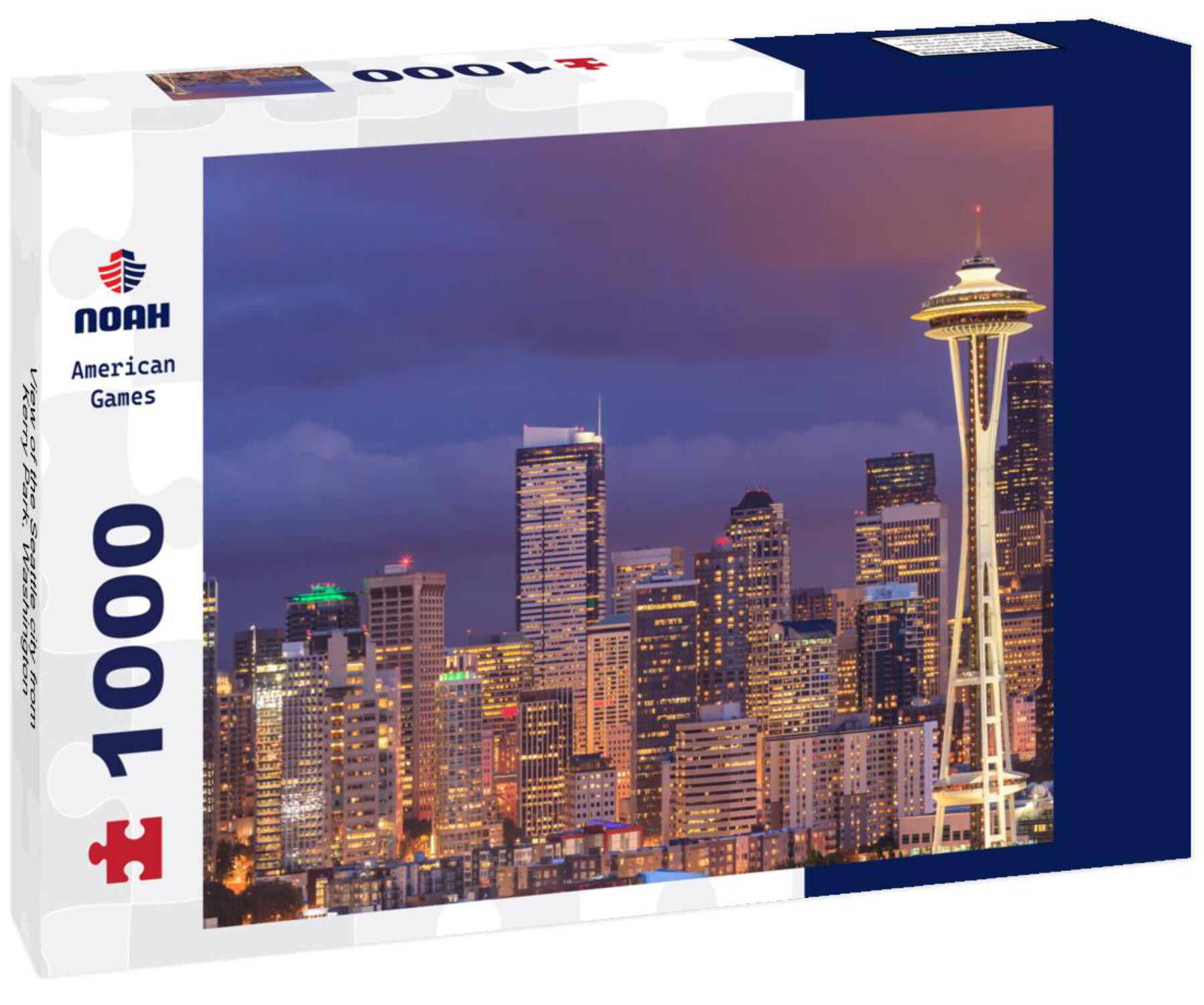 Noah Jigsaw Puzzle View of the Seattle city from Kerry Park, Washington ...