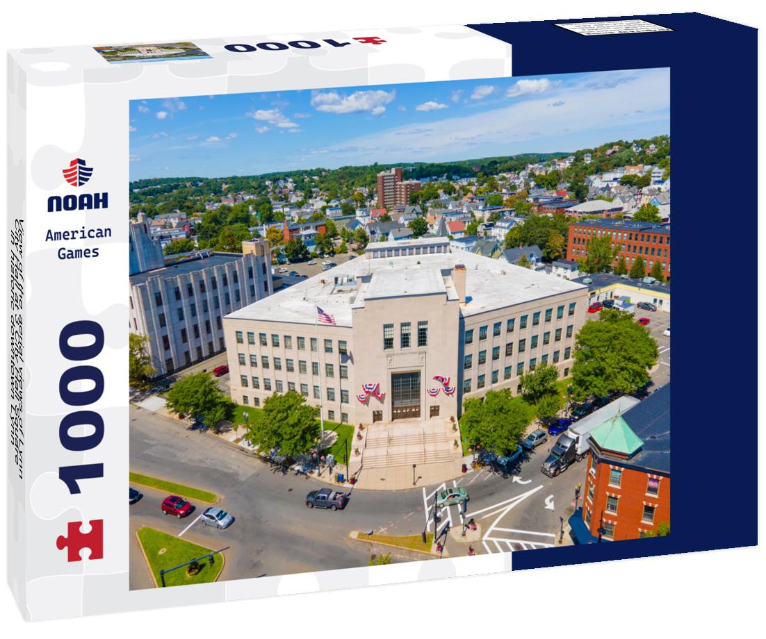Noah Jigsaw Puzzle View of the aerial views of Lynn City Hall at 3 City ...