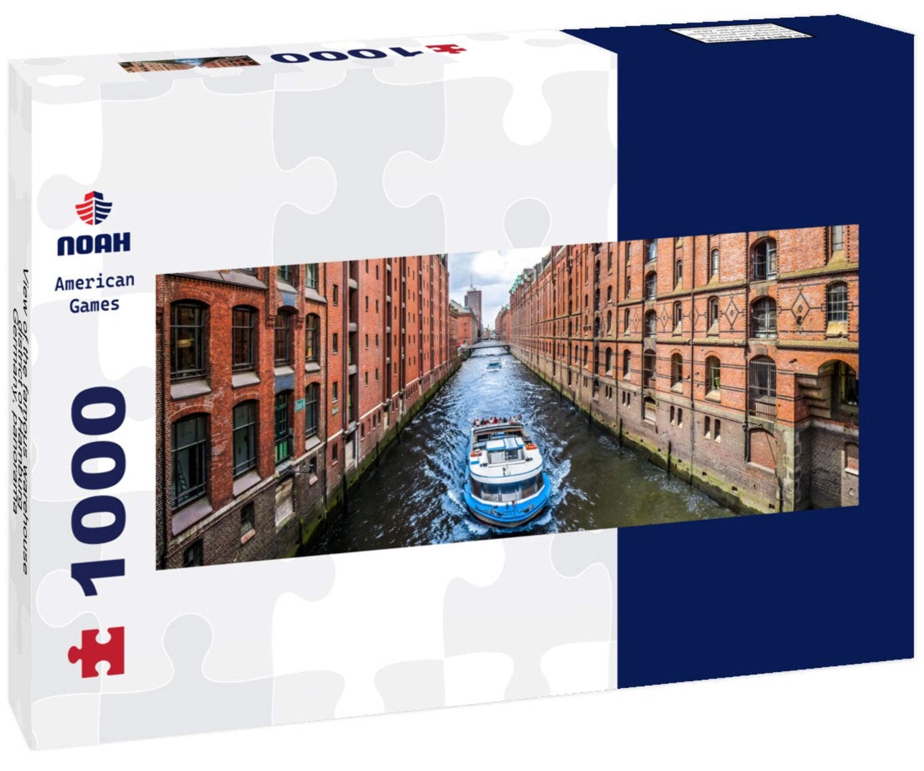 Noah Jigsaw Puzzle View of the famous warehouse district of Hamburg ...