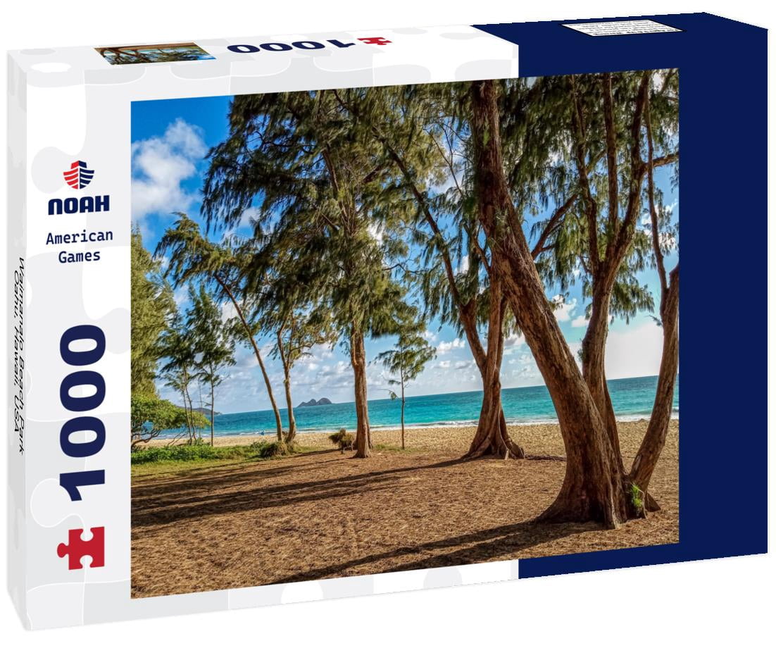 Noah Jigsaw Puzzle Waimanalo Beach Park, Oahu, Hawaii, USA 1000 pieces ...