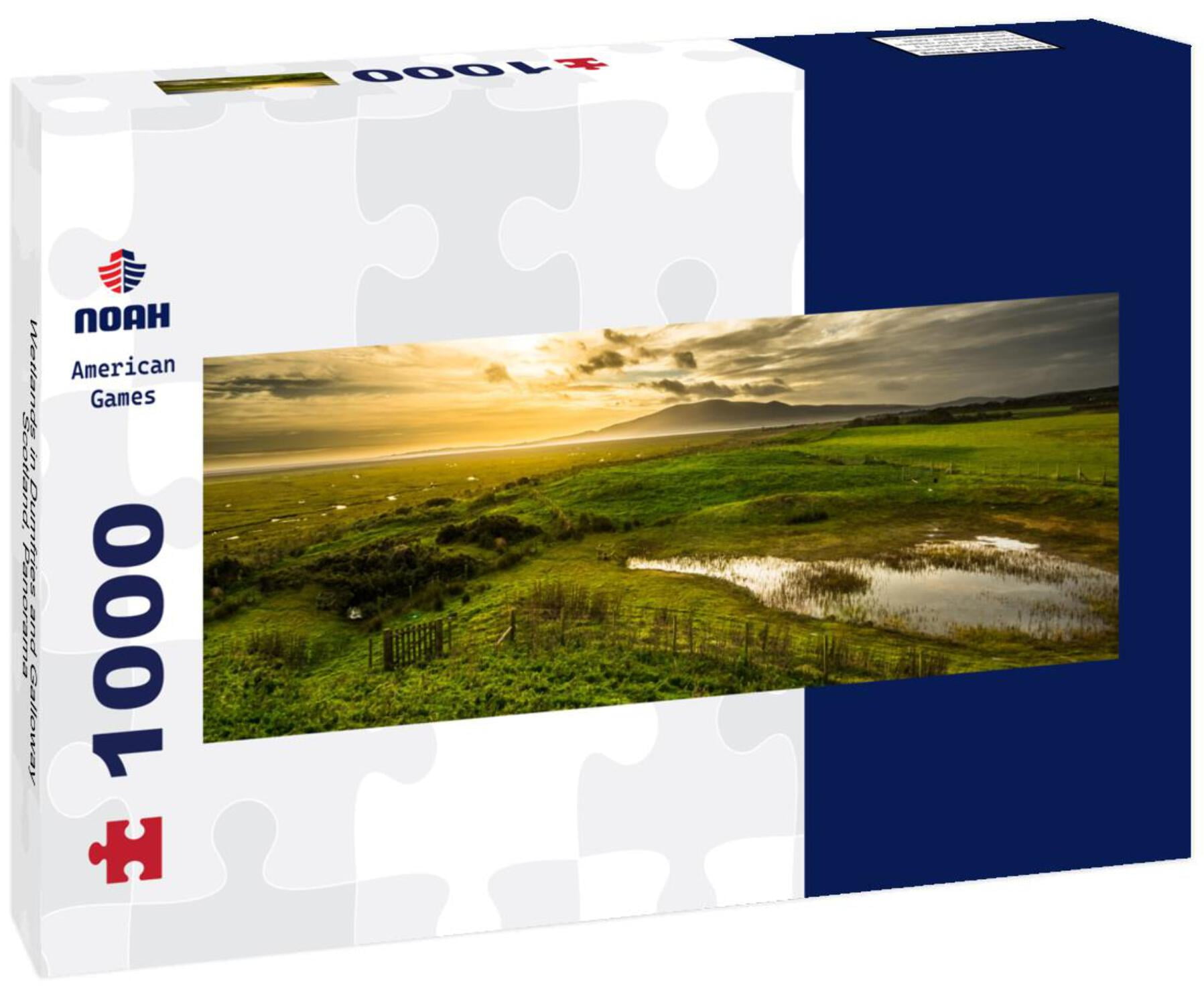 Noah Jigsaw Puzzle Wetlands in Dumfries and Galloway, Scotland ...