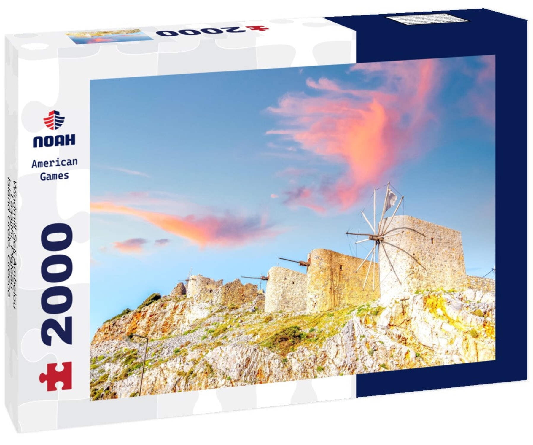 Windmill Seli Ambelou, Lassithi, Plateau, Island Crete, Greece 2000pc ...