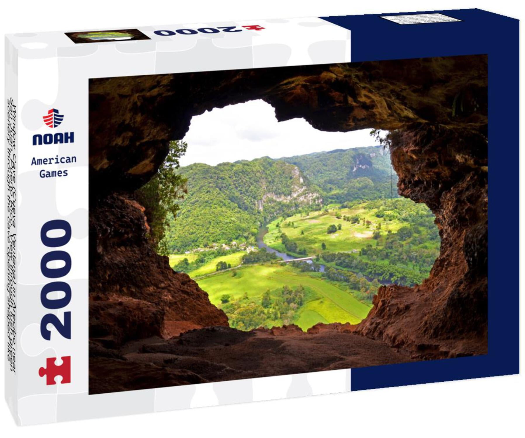 Noah Jigsaw Puzzle Window Cave (Cueva Ventana) in Arecibo near San Juan ...