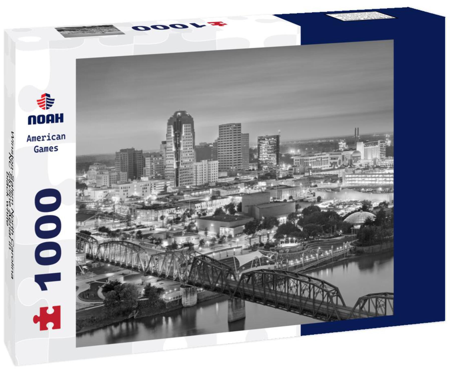 Noah Jigsaw Puzzle Winston-Salem North Carolina NC Skyline Aerial in ...