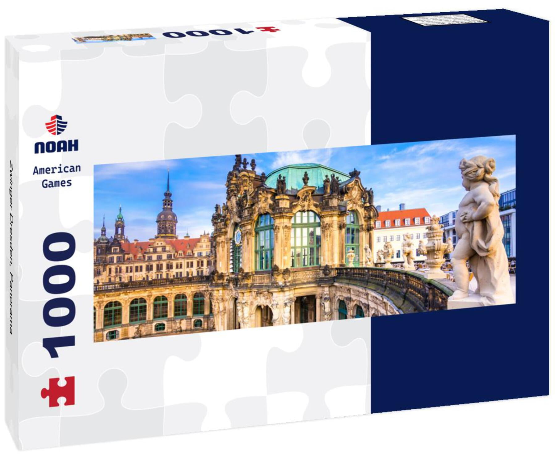 Zwinger Dresden, 1000pc Panoramic Puzzle - Walmart.com