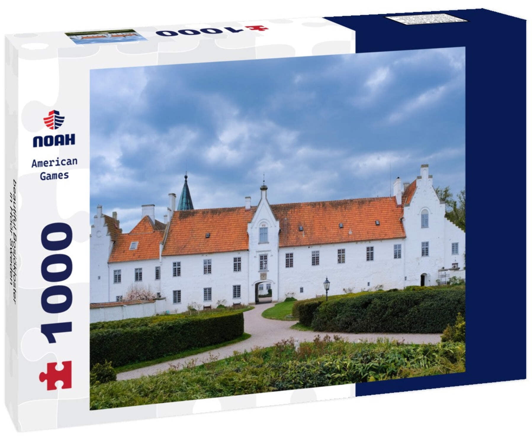 Noah Jigsaw Puzzle beautiful Bosjökloster in Höör Sweden 1000 pieces ...