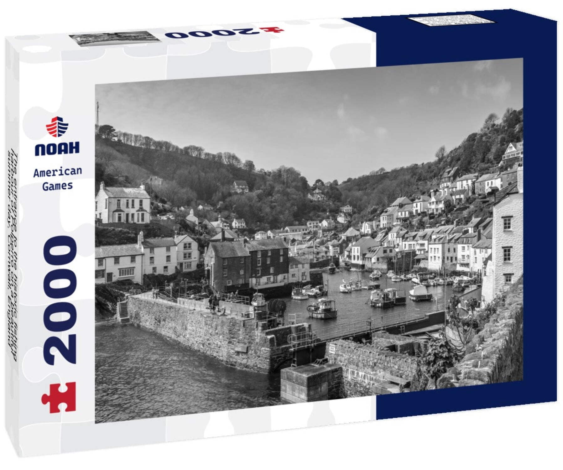 Noah Jigsaw Puzzle The entrance to the historic fishing harbour of ...