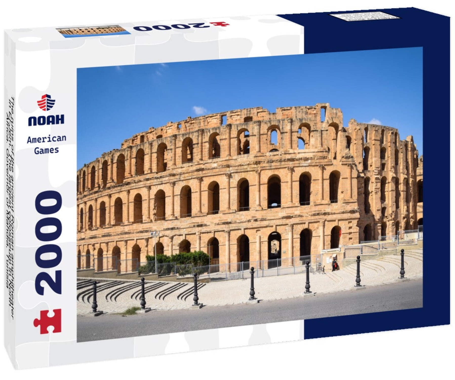 Noah Jigsaw Puzzle The ruins of the ancient Roman amphitheater in El ...