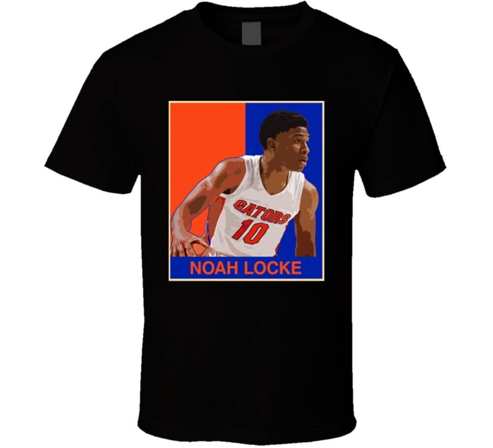 Noah Locke Action Shot March Florida Basketball Fan T Shirt - Walmart.com