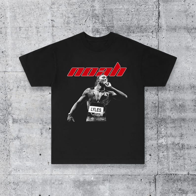 Noah Lyles Y2K Track & Field Olympics 100M and 200M Running Streetwear ...