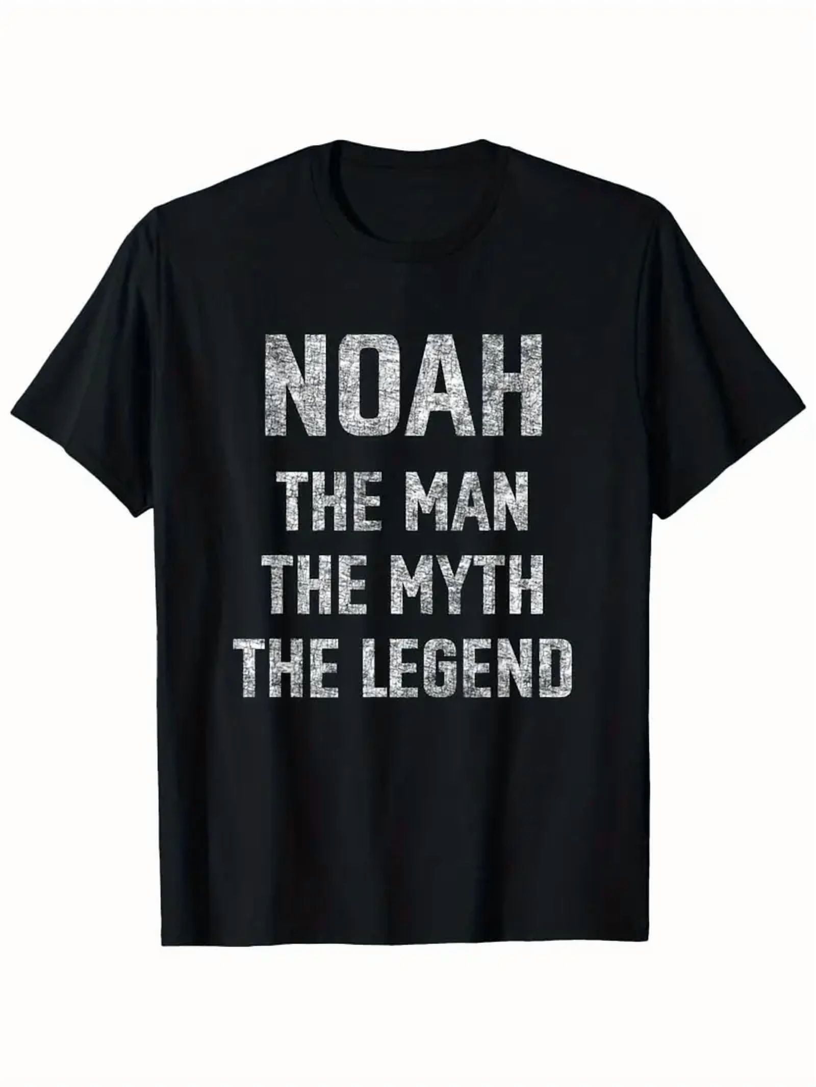 Noah the for Man the Myth the Legend" Vintage-Inspired Baseball Jersey ...