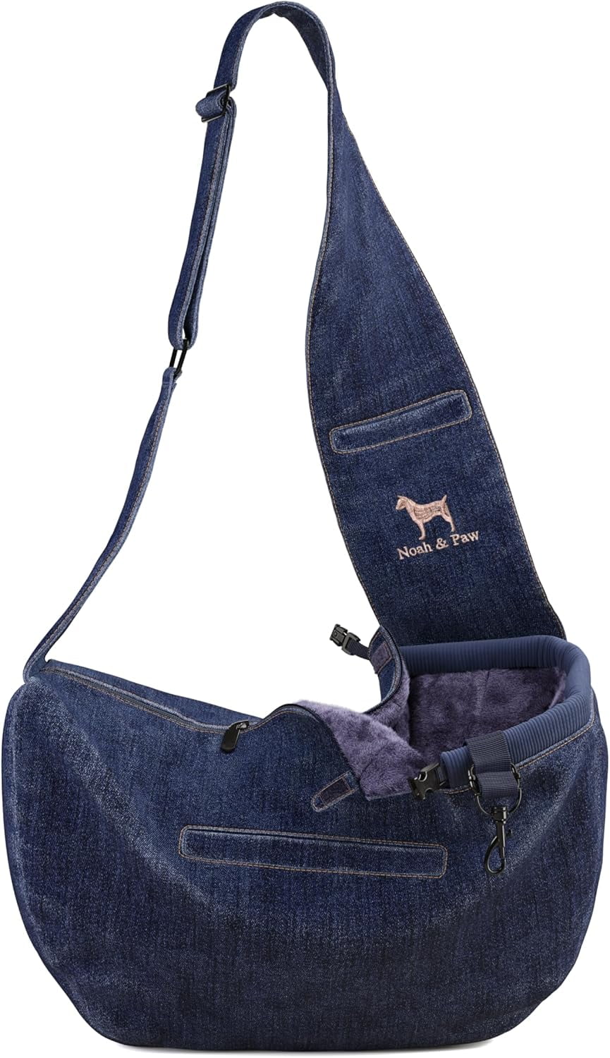 Noah & Paw Dog Sling Carrier for Small Medium Dogs & Puppies, Dog ...