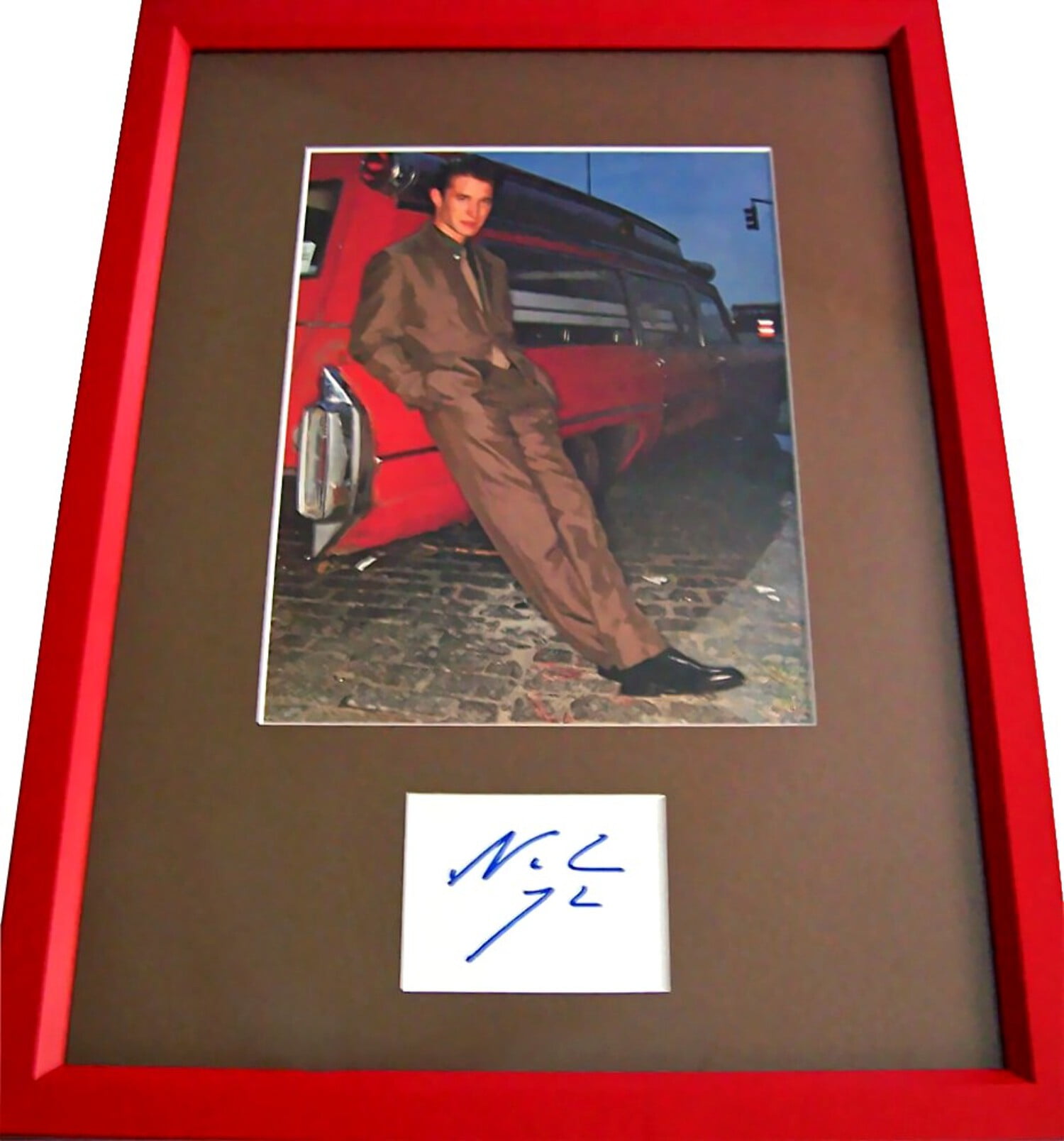Noah Wyle autograph custom framed with magazine photo JSA ER The Pitt ...