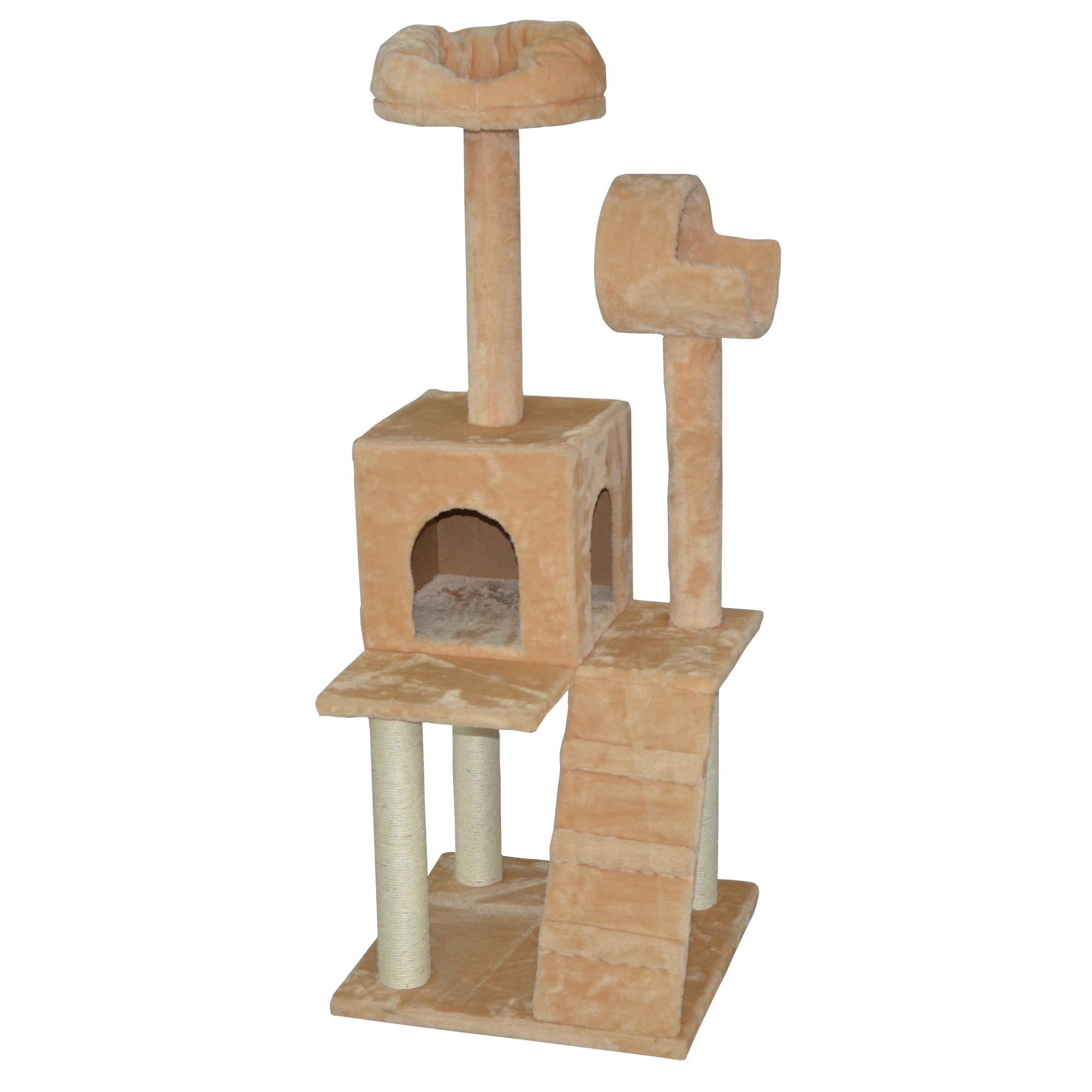 Noah's Ark 20"x20"x52" Deluxe Cat Tree condo Furniture - Walmart.com