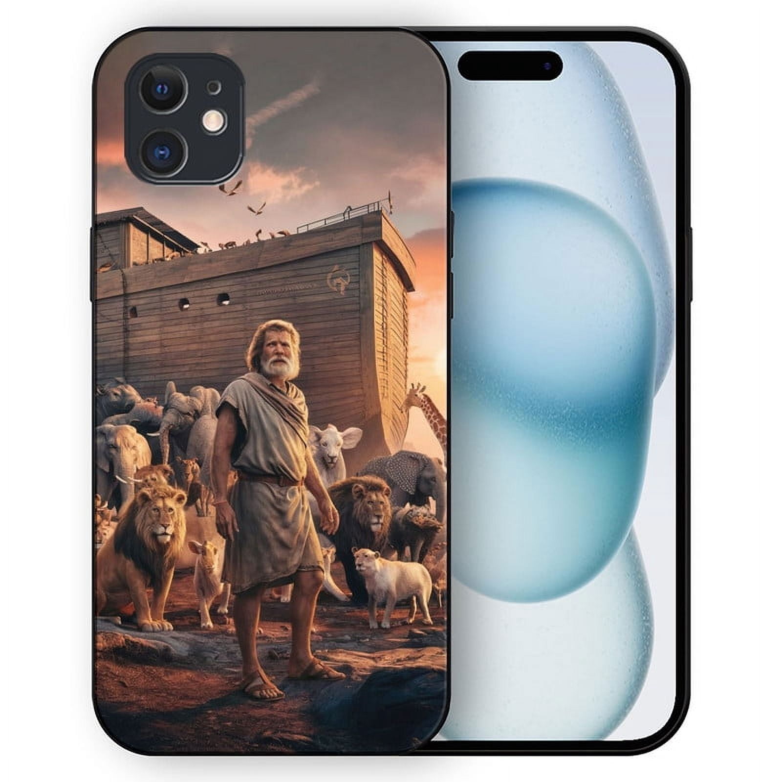 Noah's Ark Phone Case,compatible with iPhone 11 Phone case,featuring a ...