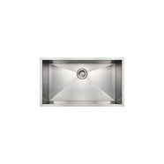 "Ruvati 57"" Undermount Single Basin Stainless Steel Kitchen Sink ...
