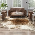 Noahas Faux Cowhide Area Rug Super Soft Mat Carpet Cow Print Rugs for ...