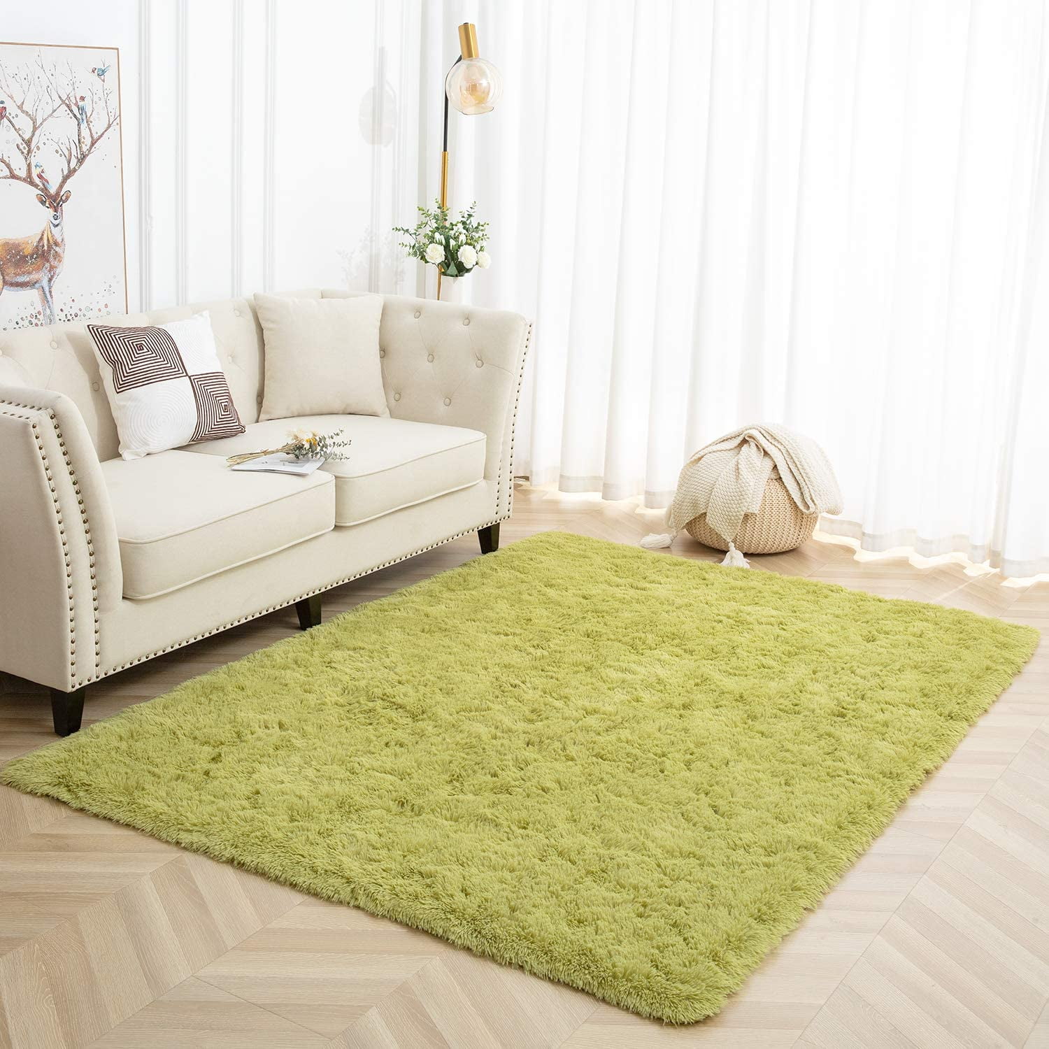 Noahas Luxury Fluffy Rugs Fluffy Carpet For Living Room for Bedroom ...
