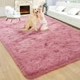 Noahas Soft Fluffy Area Rug for Living Room Bedroom Shaggy Accent ...