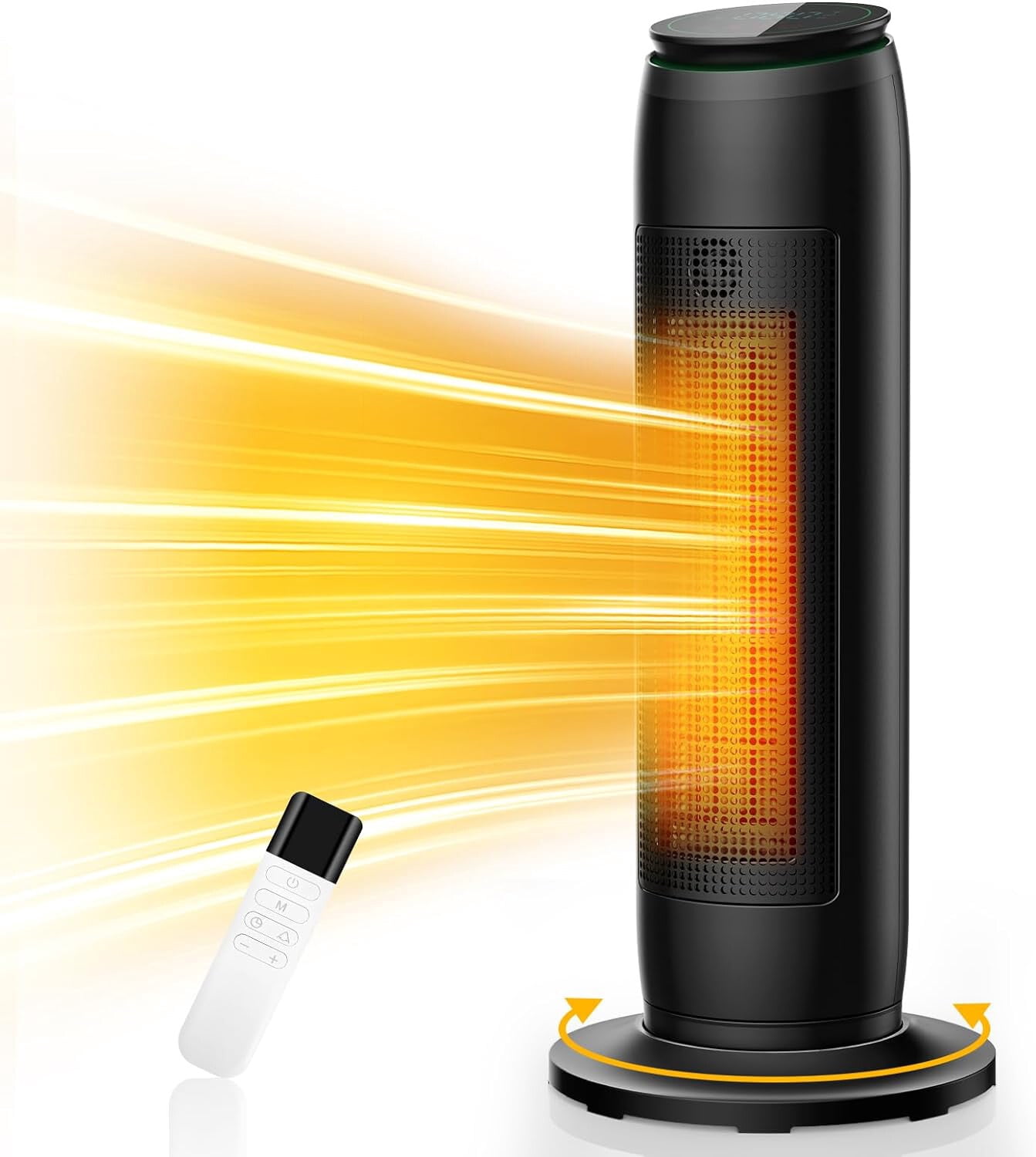 Noahas Space Heaters for Indoor Use, 1500W Fast Heating Ceramic Heater ...
