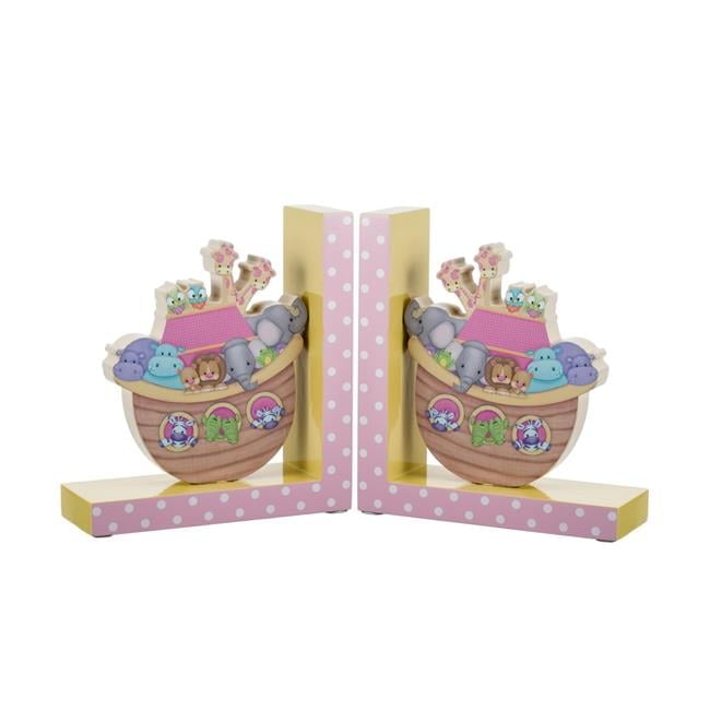 Noahs Pastel Pairs the Ark Bookends - Walmart.com
