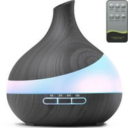 Fnyoxu Essential Oil Diffusers - Diffuser with Digital Alarm Clocks,LED ...