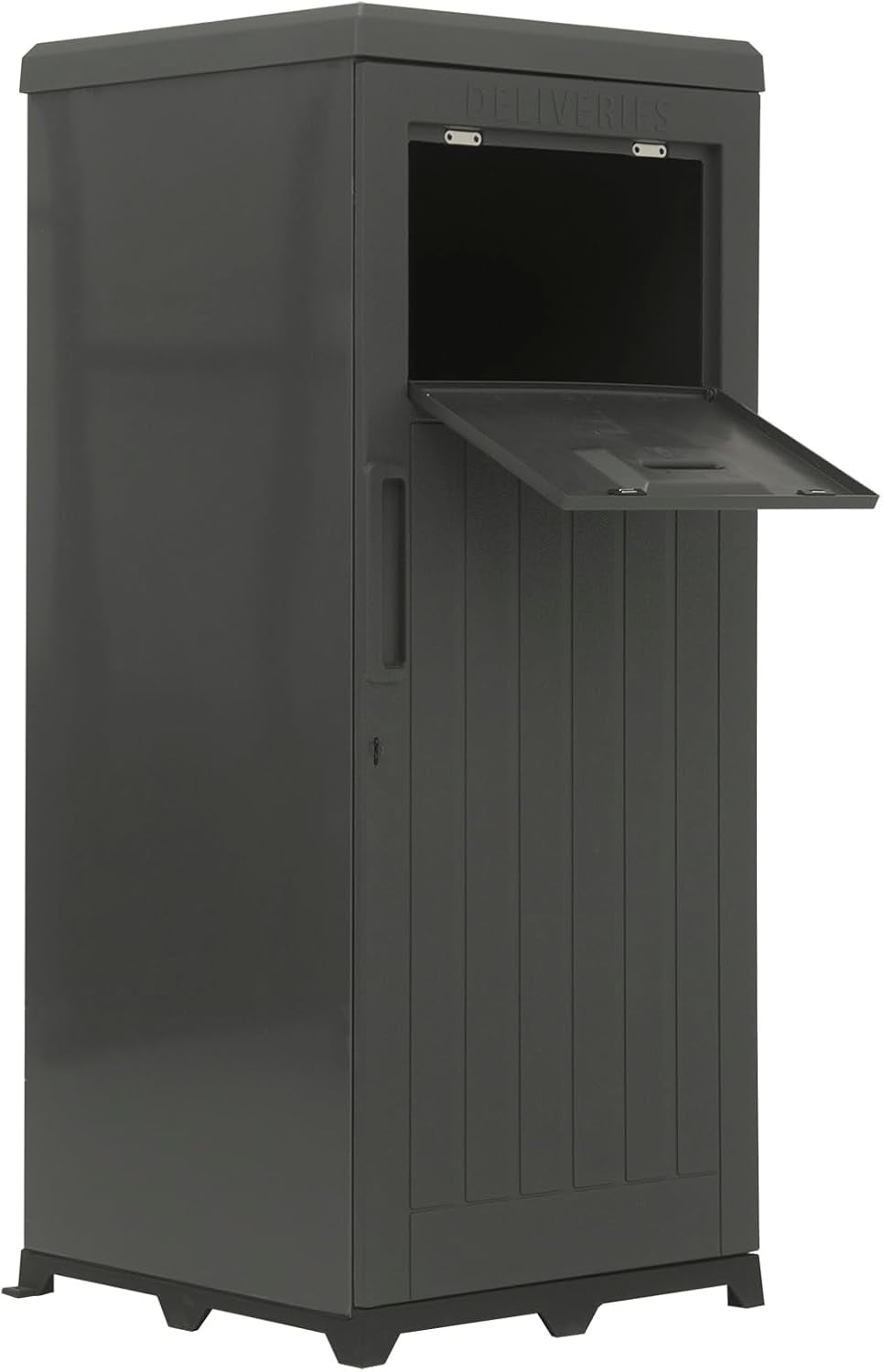 Noaman Large Outdoor Package Delivery Box with Lockable Secure Lid, 48. ...