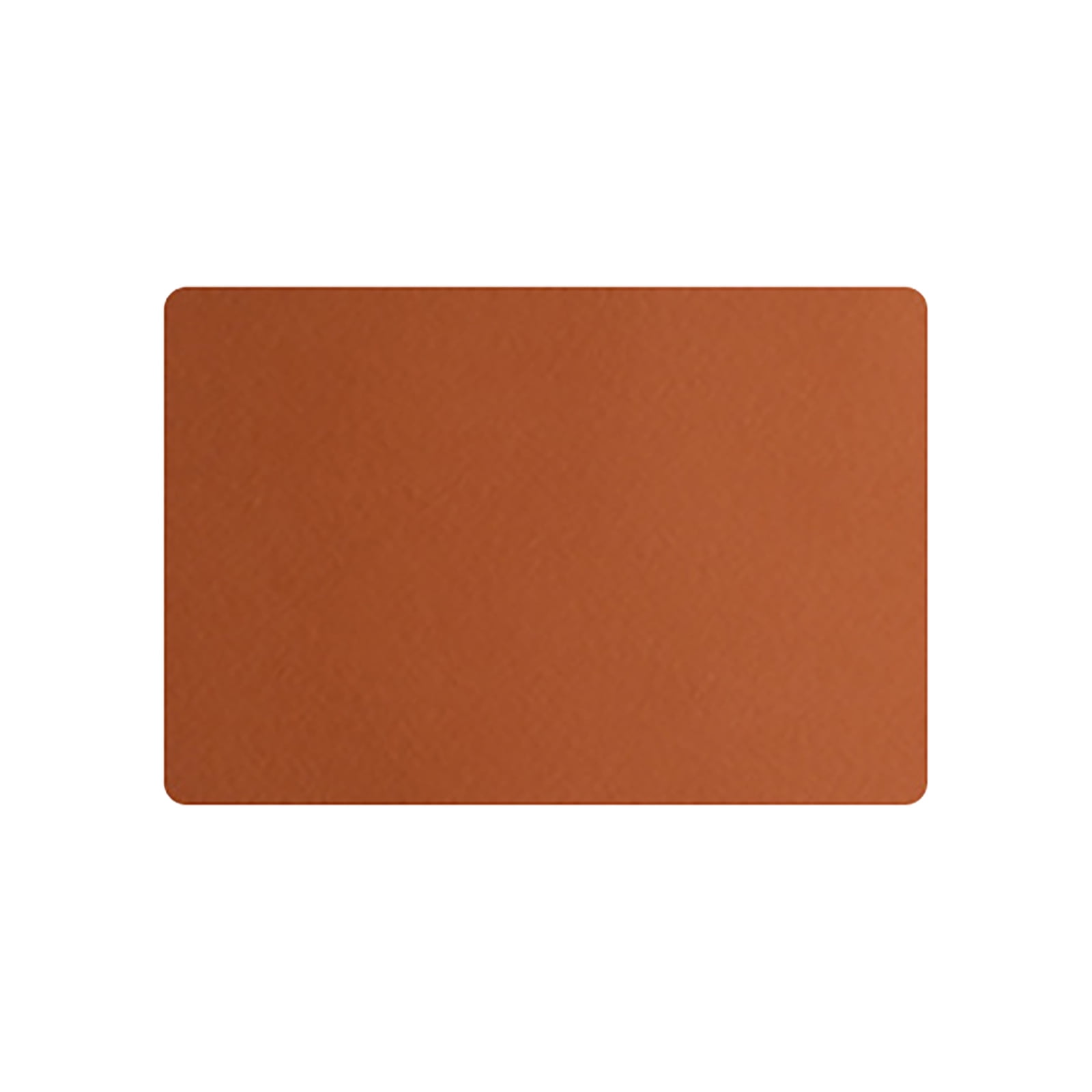 Noarlalf Kitchen Decor Leather Placemat Home Double Sided Rectangular ...