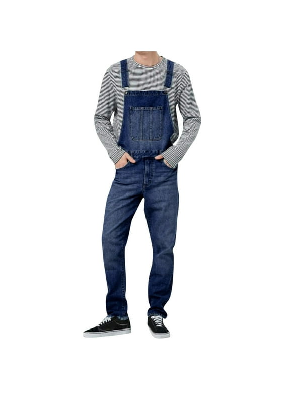 Dark Blue Overalls