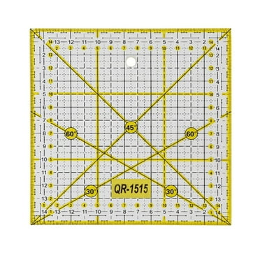 SewEasy Square Quilt Ruler, 15.5" - Walmart.com
