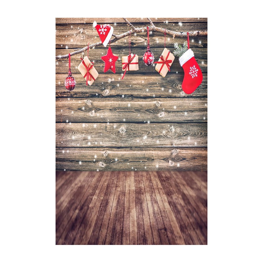 Noarlalf Shooting Targets Christmas Backdrops Snow 3X5Ft Background ...