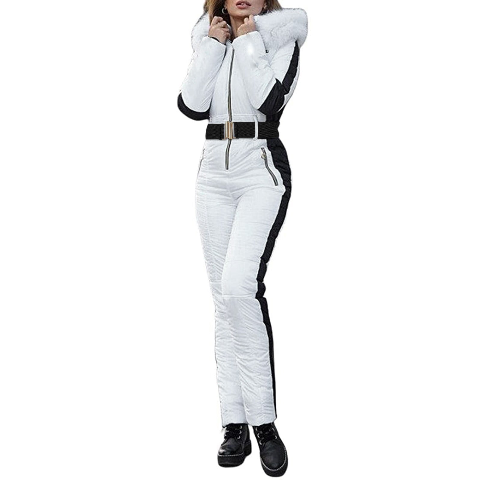 Noarlalf Ski Suits Woman Winter Outdoor Sports Jumpsuit with Removable ...